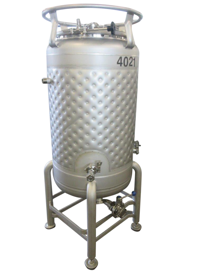 Cornerstone Tank: 555 Gallon Starker Jacketed Container - Silver State ...