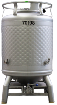 Cornerstone Tank: 555 Gallon Starker Jacketed Container - Silver State ...